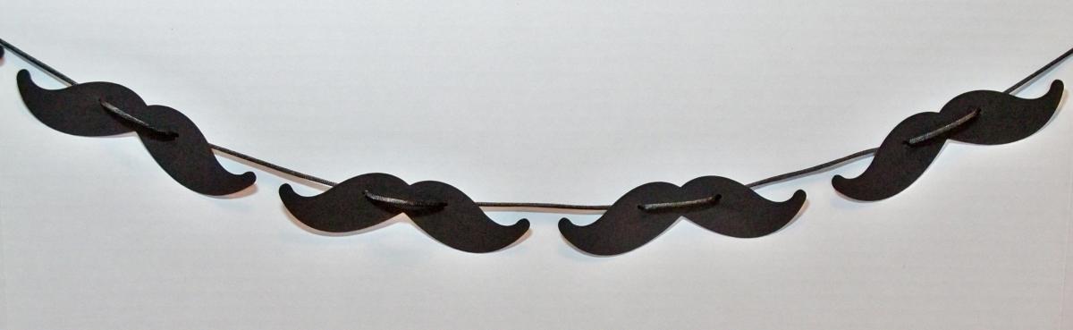 Mustache Banner/ Moustache Garland/ Wedding/ Birthday/ Gender Reveal ...