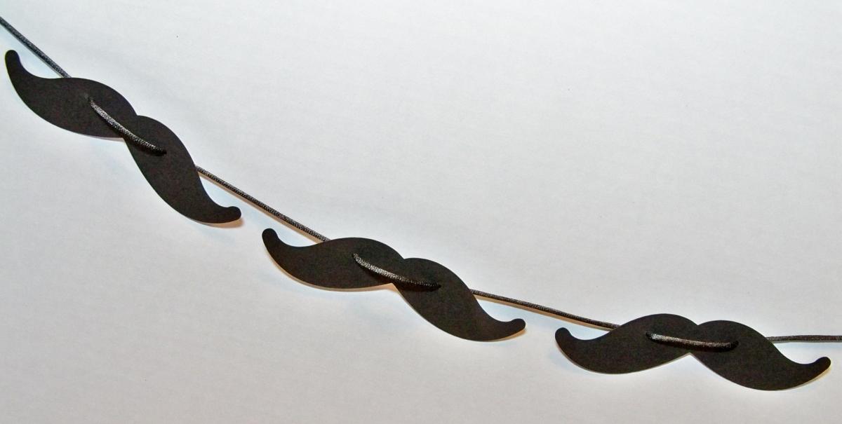 Mustache Banner/ Moustache Garland/ Wedding/ Birthday/ Gender Reveal ...