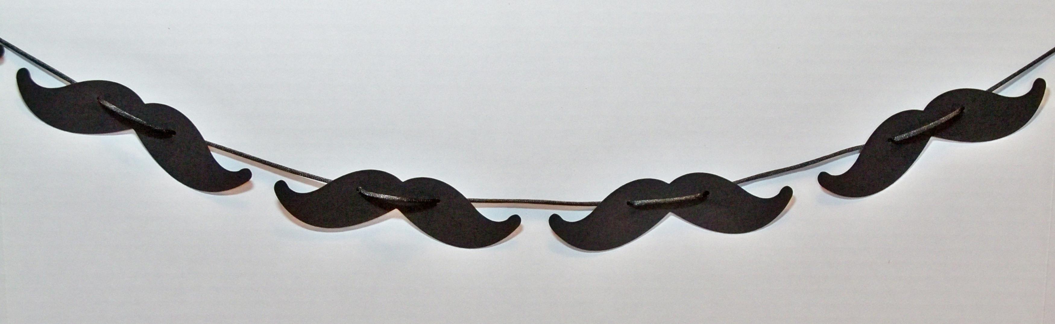 Mustache Banner/ Moustache Garland/ Wedding/ Birthday/ Gender Reveal ...