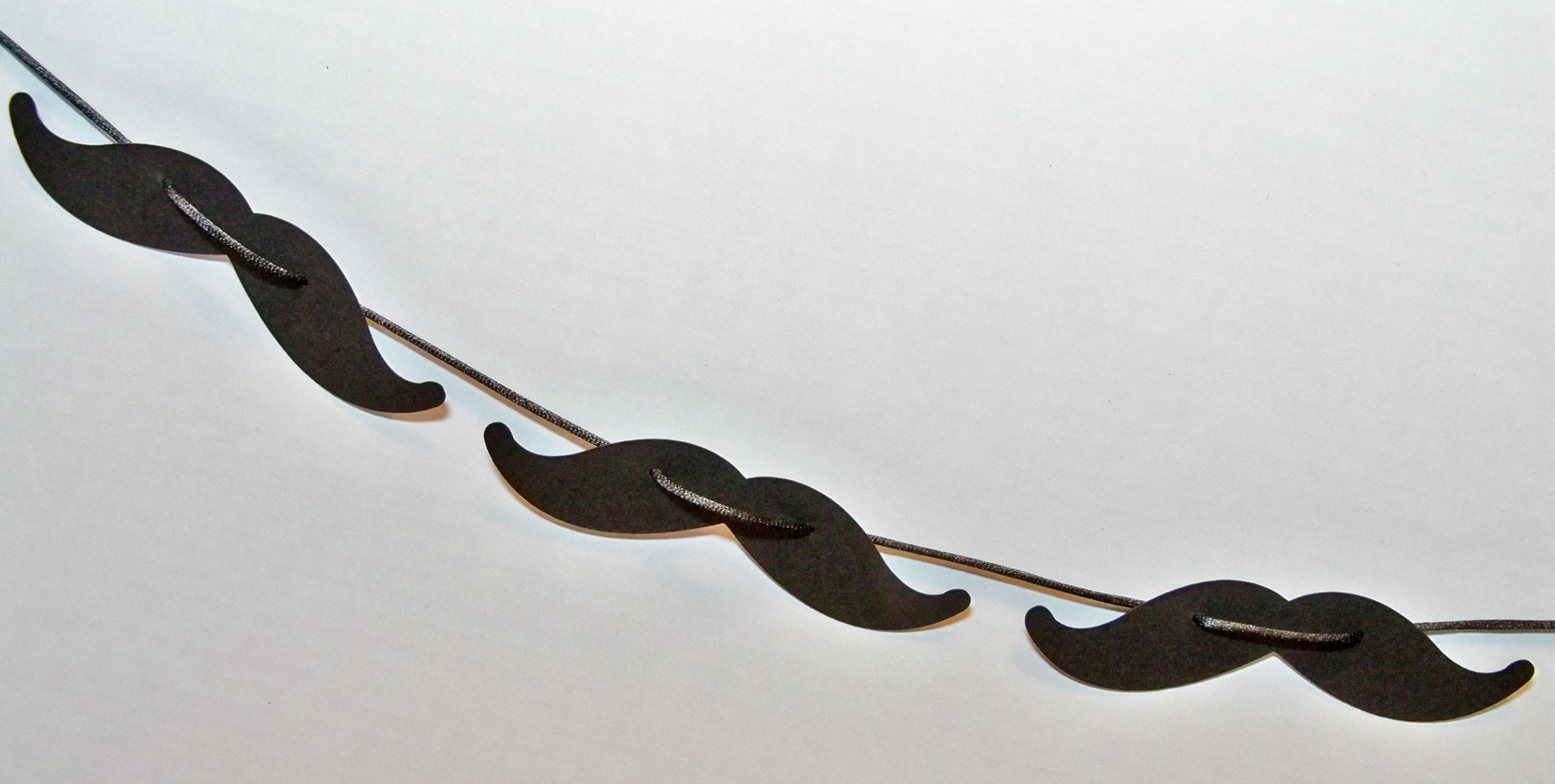 Mustache Banner/ Moustache Garland/ Wedding/ Birthday/ Gender Reveal ...